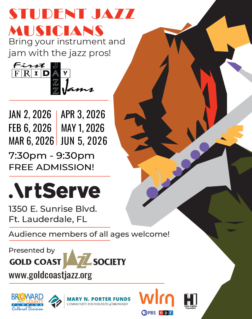 First Friday Jazz Jams | Free Live Jazz in Fort Lauderdale